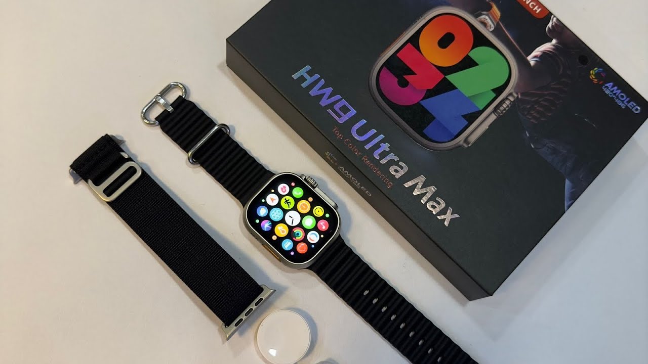 MT9 Ultra Smartwatch Unboxing and all features testing/#trend #trending ...