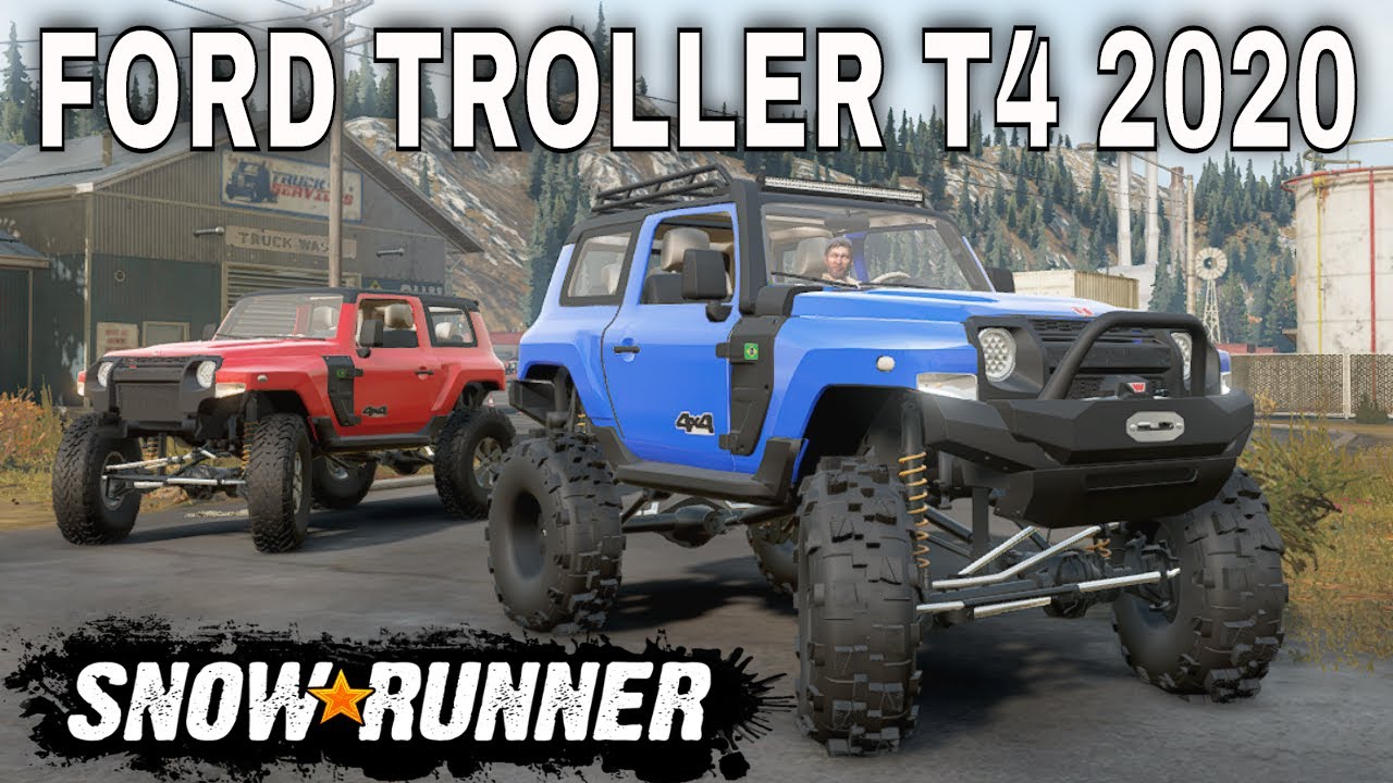 SNOWRUNNER FORD 2020 TROLLER T4 MOD REVIEW FIRST LOOK PC - YouTube