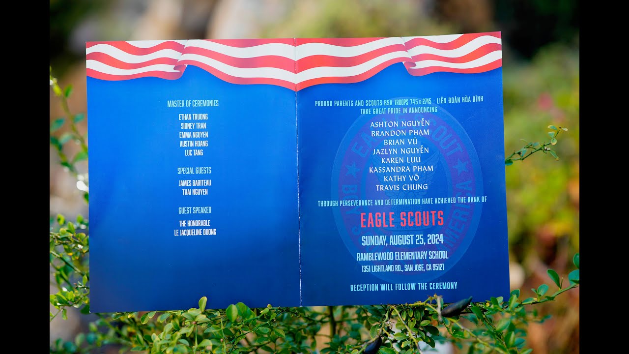 TROOP 745 EAGLE SCOUTS COH 2024 - YouTube