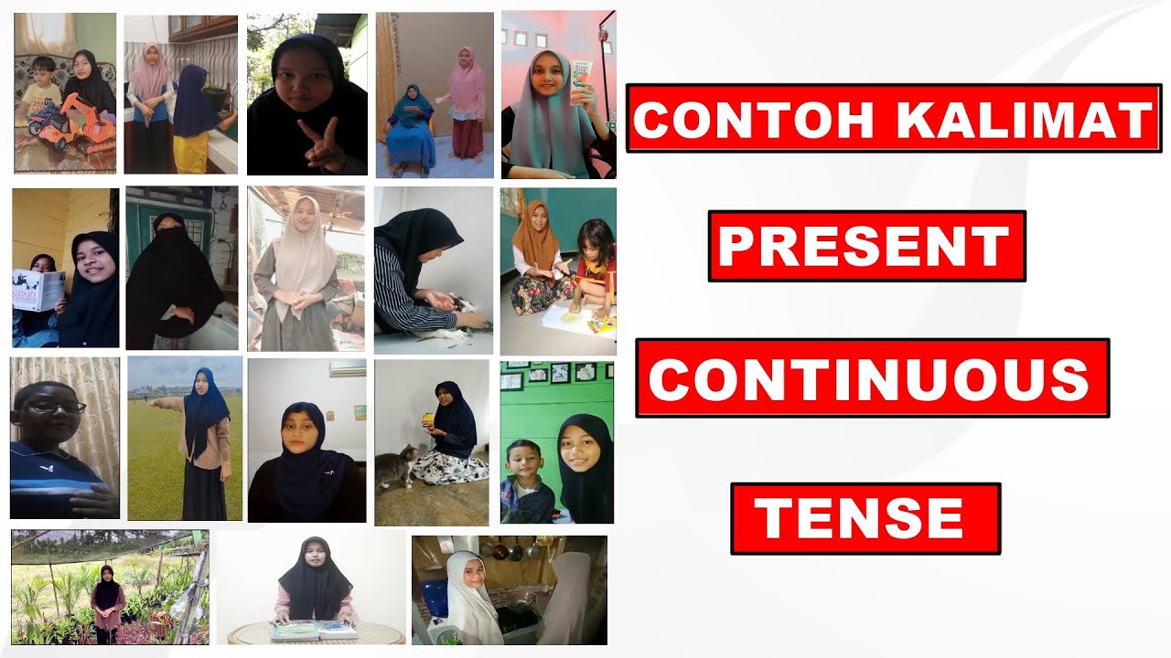 Contoh Kalimat Present Continuous Tense | Siswa MTsN 5 Pidie # ...