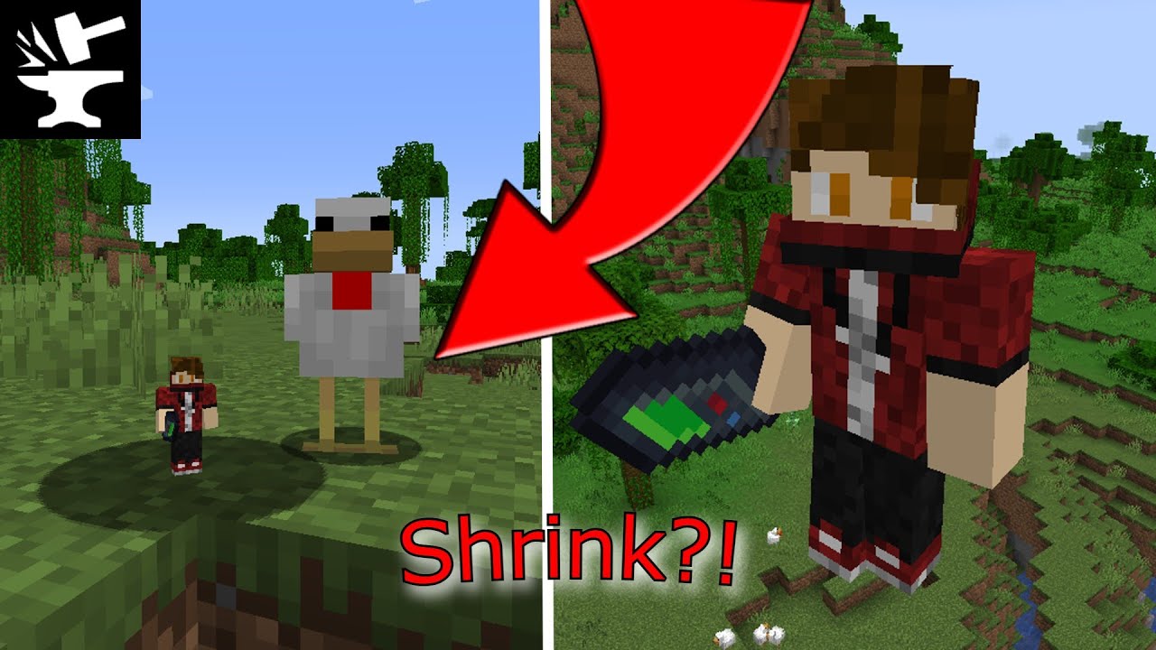 I Shrunk in Minecraft.. - YouTube
