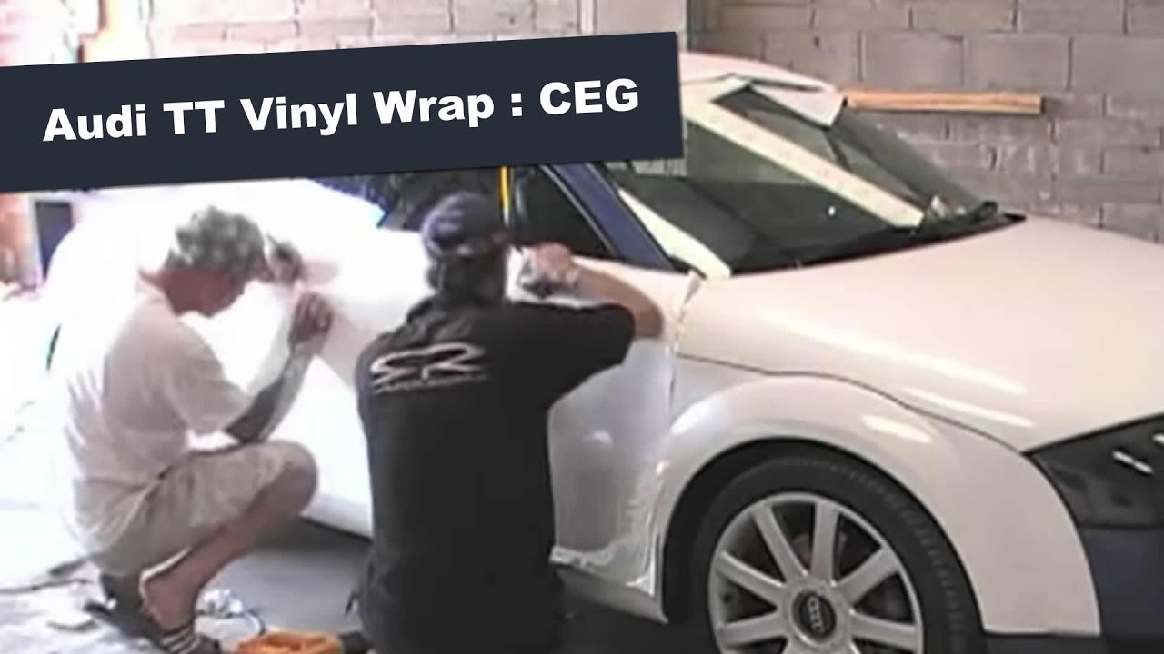 Audi TT Complete Full Vinyl Car Wrap - YouTube