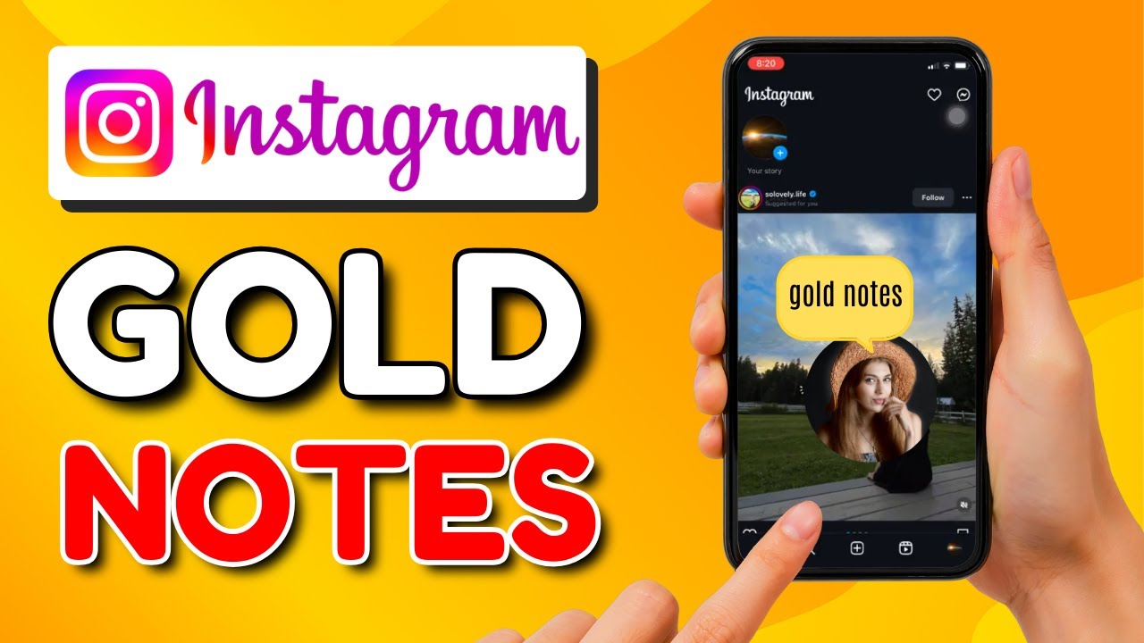 How to Get Gold Notes on Instagram | Instagram Gold Notes Update ...