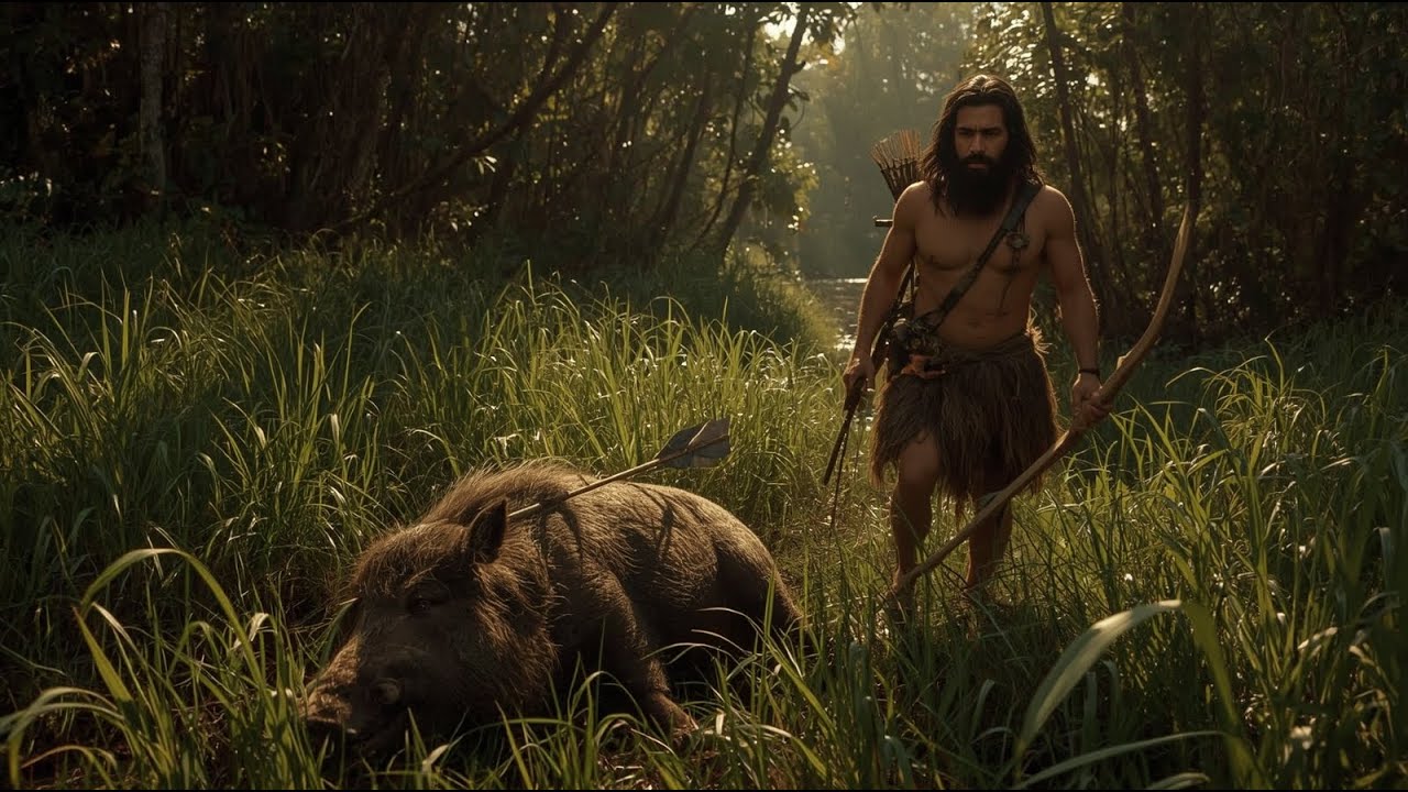 4000 Millions Year Ago Prehistoric Human Survival In Jungle | 4K Ultra ...