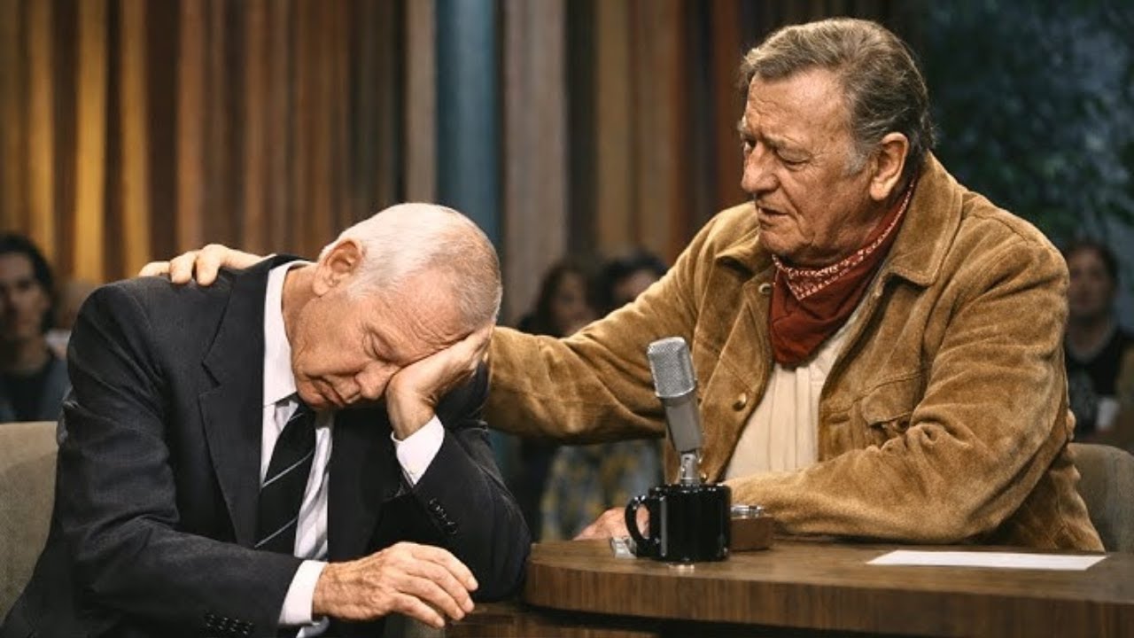 Johnny Carson COLLAPSED During His LAST Interview with John Wayne — He ...