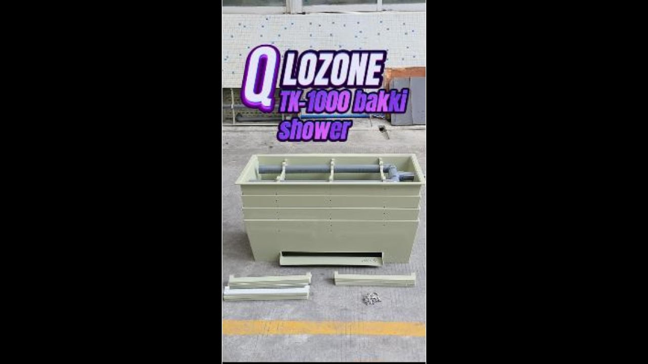 Installation fish pond bakki shower filter - YouTube