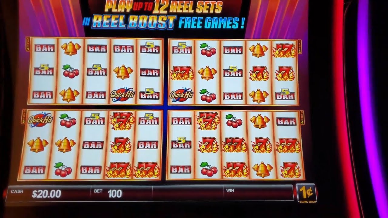 Trying Quick Hit Reel Boost at Circa - YouTube