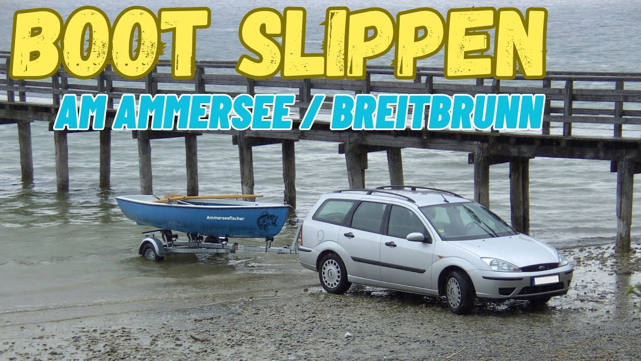 Boot slippen in Breitbrunn am Ammersee am Ostufer (Boot/Kajak) 🛶 - YouTube