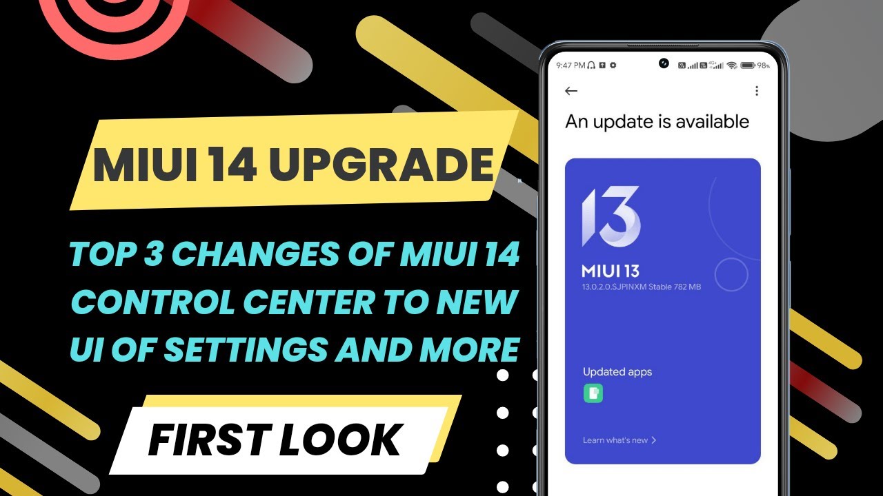 Top 3 Changes of MIUI 14: Control Center, New UI of Settings & Card ...