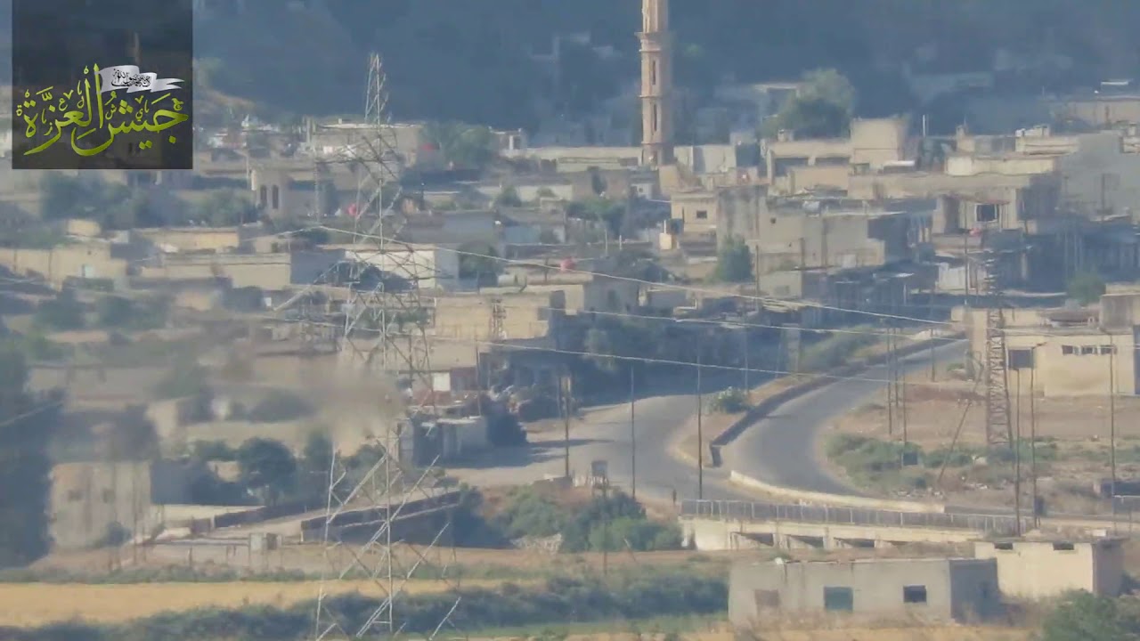 Syria: Jaish Izza fired another #TOW , destroying a tank T-72 in ...