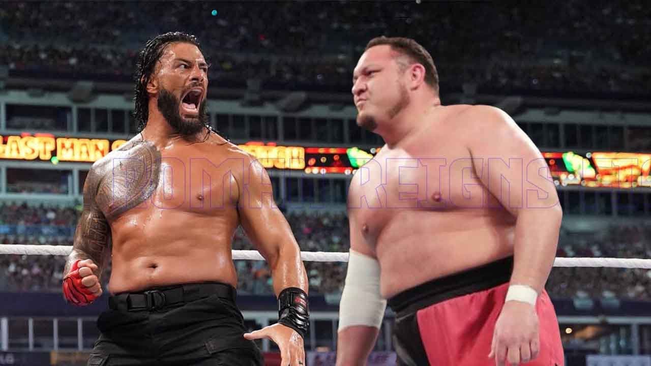 Roman Reigns vs Samoa Joe Match - YouTube