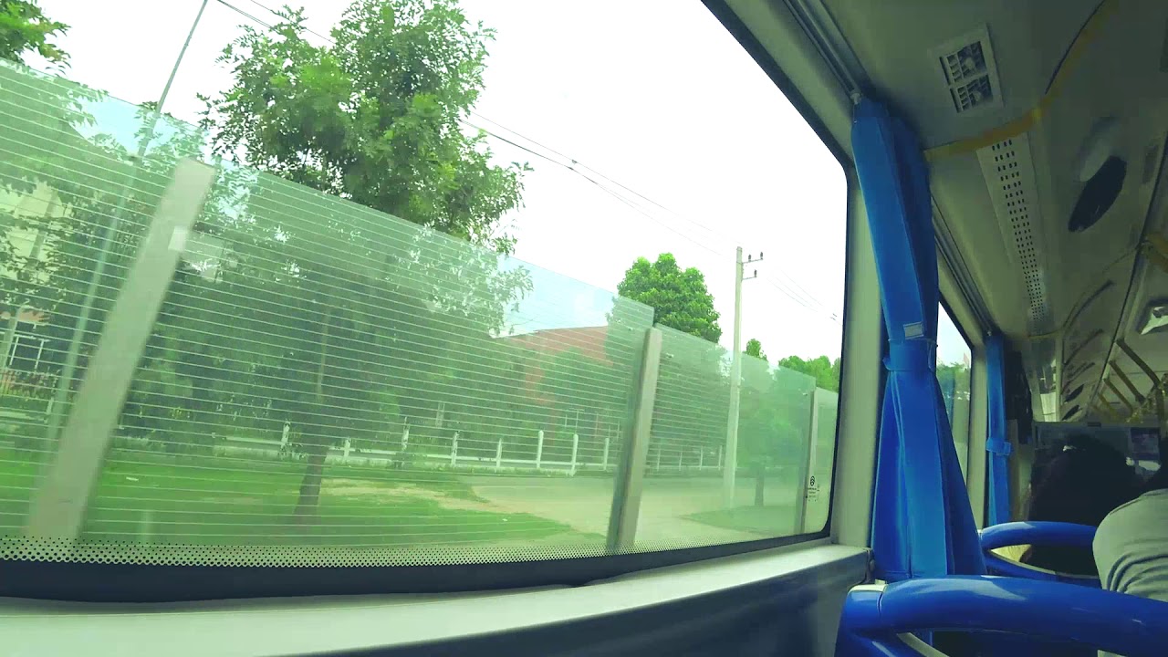 Free Stock Footage - Window view from the Chiang Rai City Bus, dramatic ...