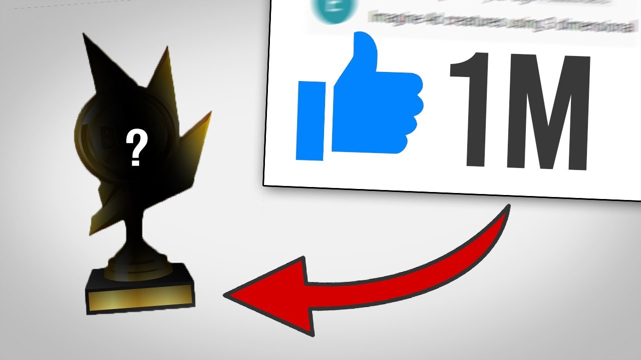 The New YouTube Award for 1 Million Comment Likes... what is it? - YouTube