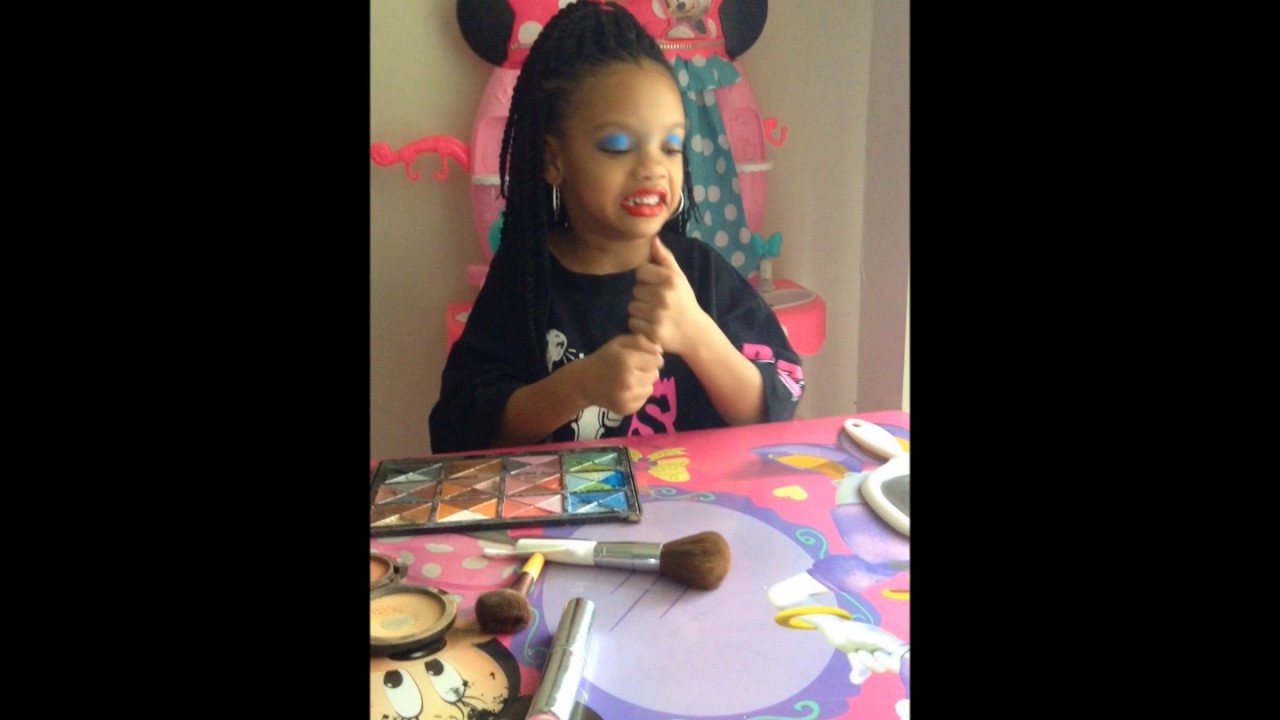 Little Girl Princess Makeover Makeup Tutorial - YouTube