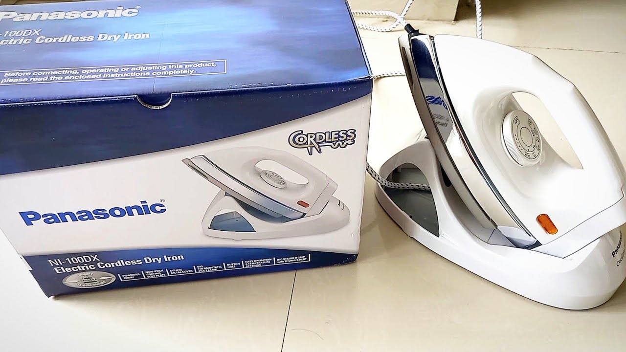 Panasonic cordless Iron box unboxing | DONDAKAYfry - YouTube