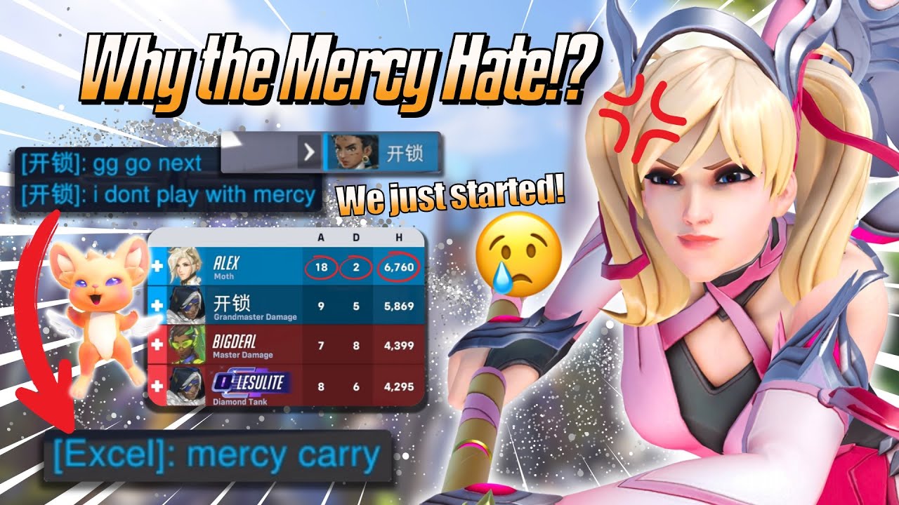 Princess Mercy Saves the Castle!? 😱 - Top 500 Mercy Gameplay ...