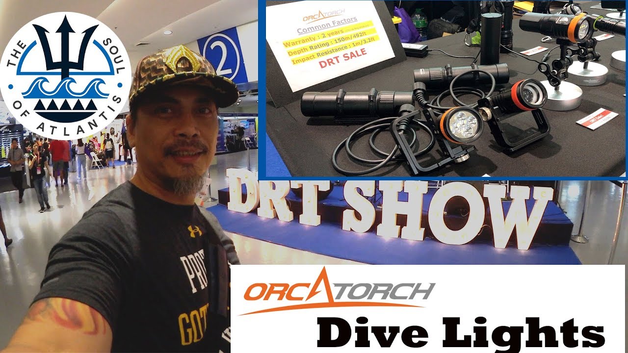Orca Torch Dive Lights and why we need dive lights - YouTube