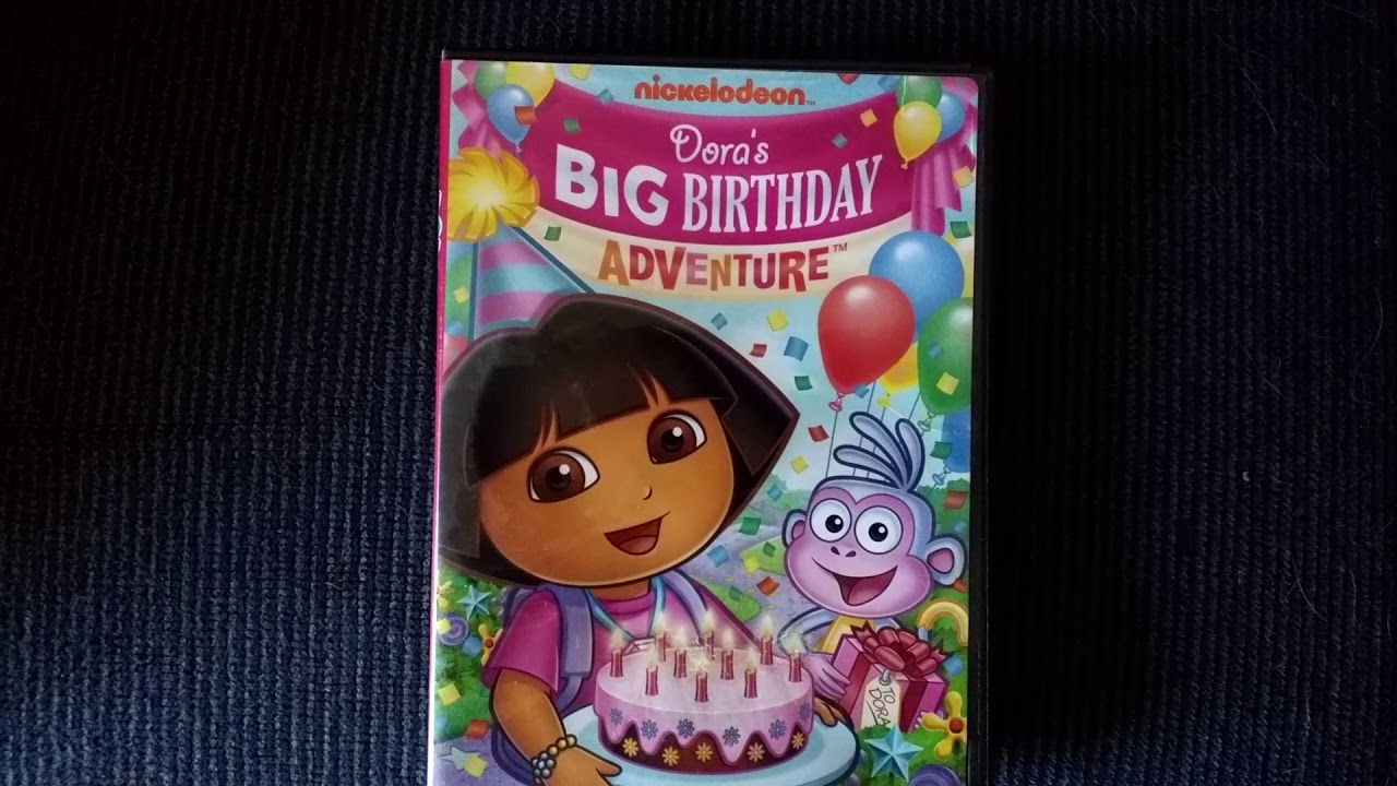DORA the EXPLORER- Dora's BIG BIRTHDAY ADVENTURE DVD Overview! - YouTube