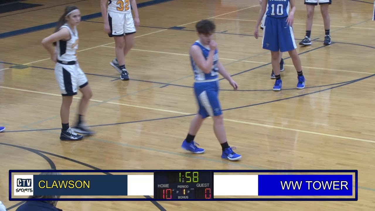 ClawTV Sports Presents: Clawson Girls Varsity Basketball vs Warren ...
