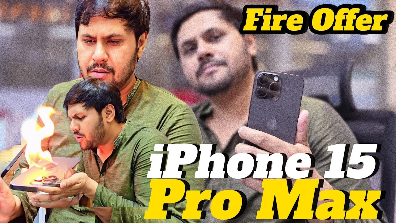 Sasta iPhone 15 Pro Max 256GB Like New | Agg Laga Di Phone ko | Cheap ...