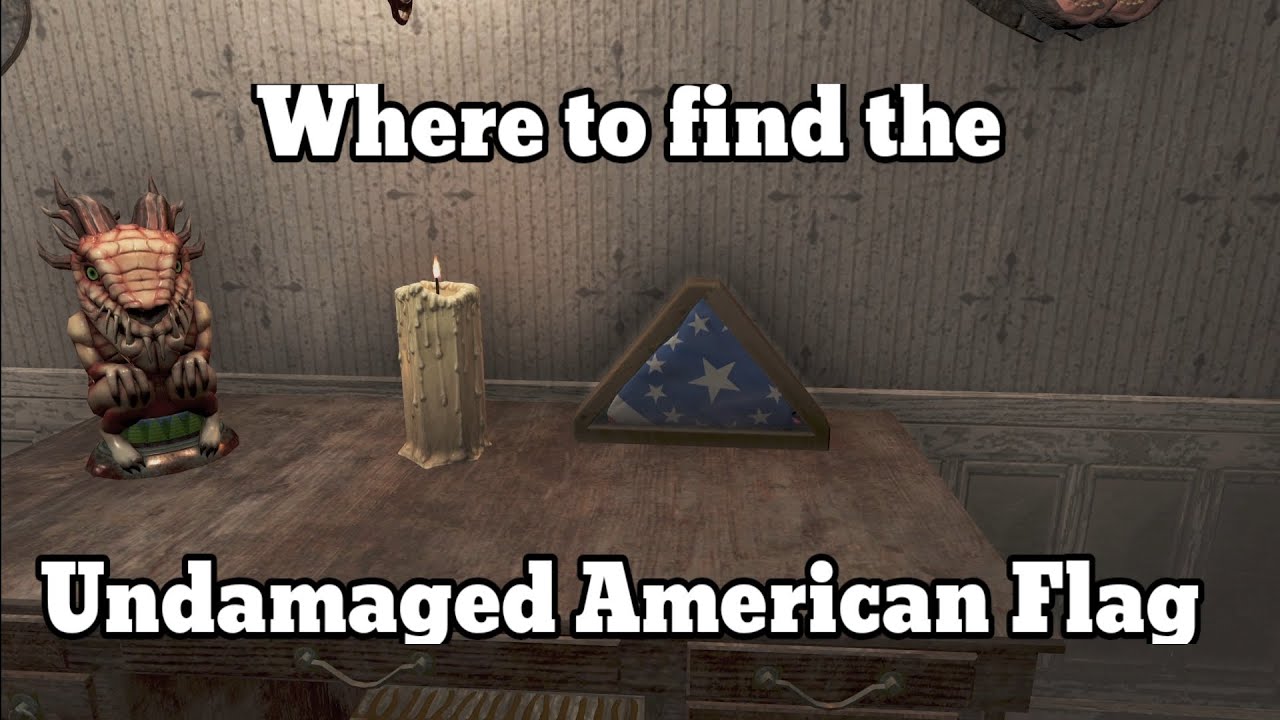 Fallout 76 - Where to find the Undamaged American Flag - no commentary ...