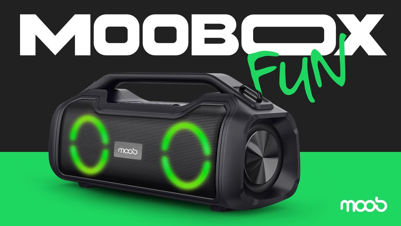 Uma caixa de som de respeito! Conheça a Moobox Fun e leve a música com ...