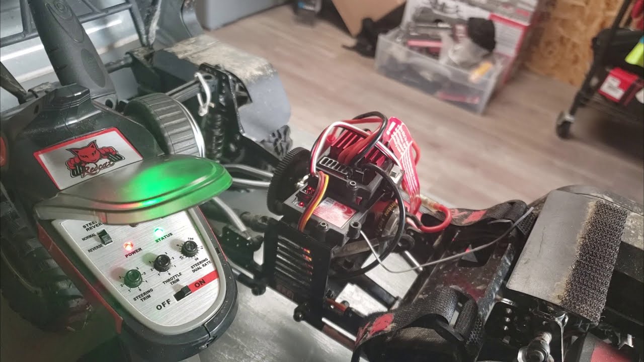 How to pair / bind a Redcat Receiver (R3E Gen 7 Pro) - YouTube