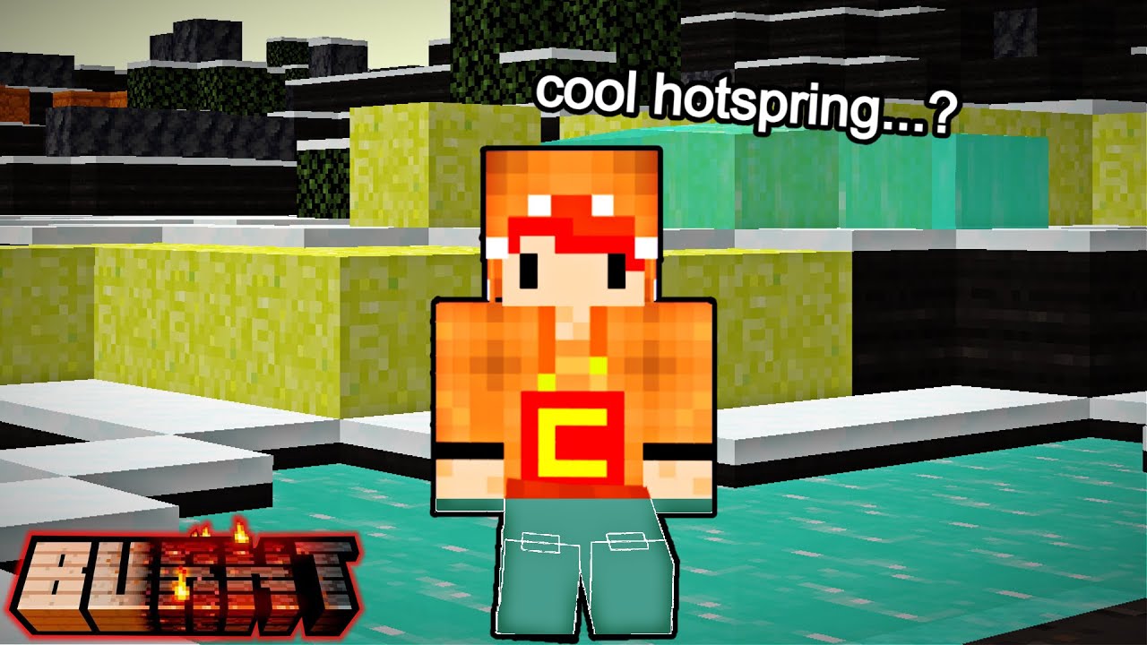 Minecraft HOT SPRING BIOME in Burnt Mod - YouTube