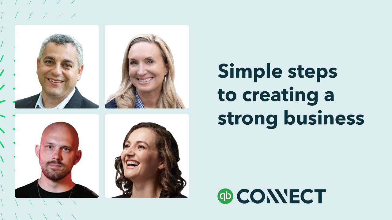 Simple steps to creating a strong business - YouTube