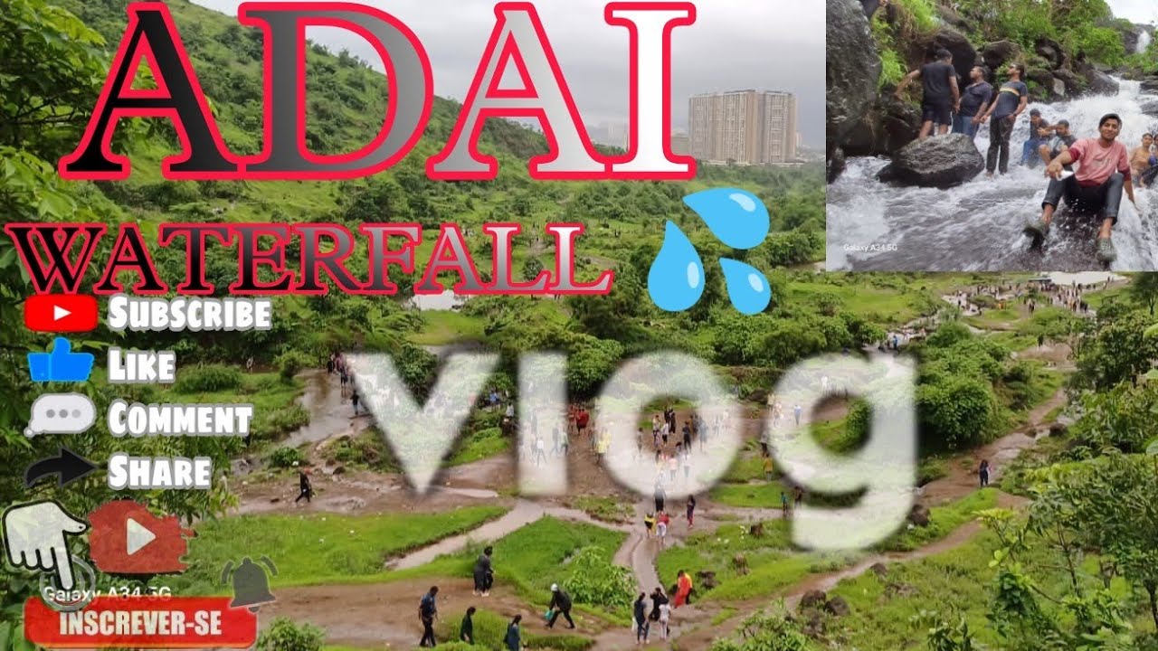 ADAL WATERFALL 💦||PANVEL MONSOON BEST PLACES TO VISIT IN NAVI MUMBAI ...