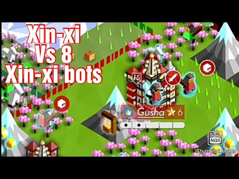 Xin-xi vs 8 Xin-xi bots! The battle of polytopia gameplay - YouTube