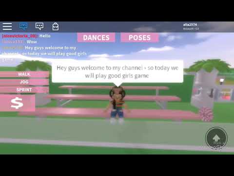Roblox :) good girls game 🌸 - YouTube