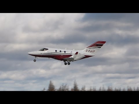 HondaJet - Landing & Takeoff - YouTube