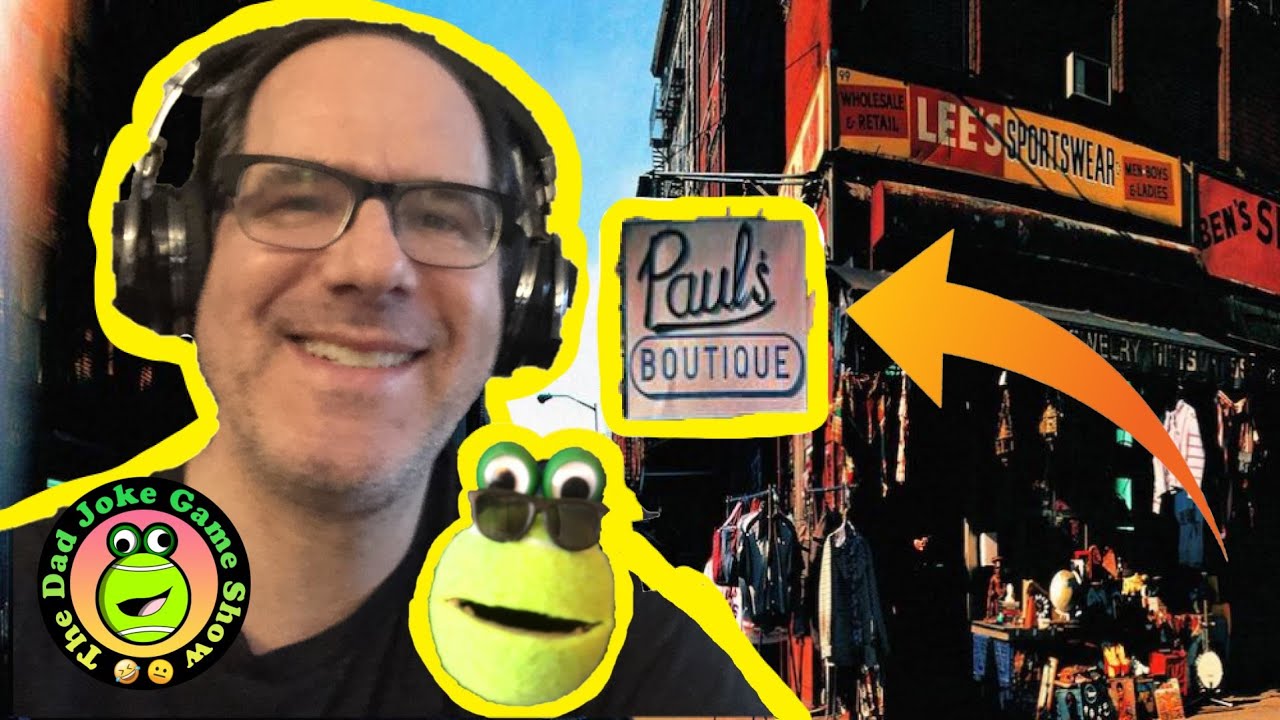 Beastie Boys & Dad jokes: Pauls Boutique Cover Art creator Jeremy Shatan - YouTube