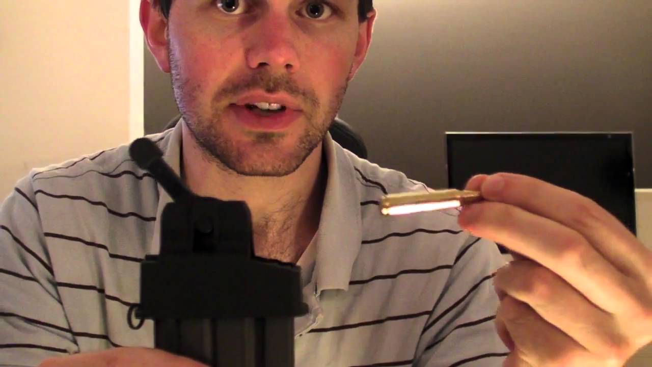 Maglula Loader for AR-15 5.56/.223 Magazines - YouTube