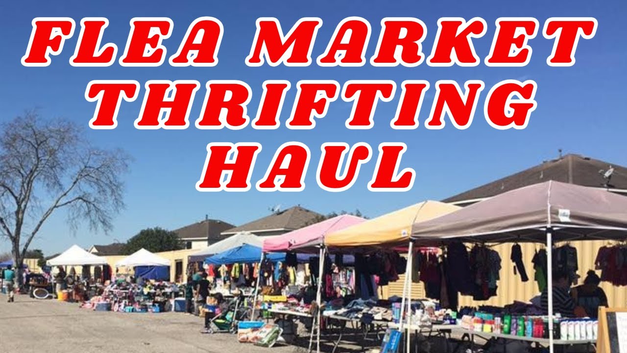 FLEA MARKET FUN - YouTube