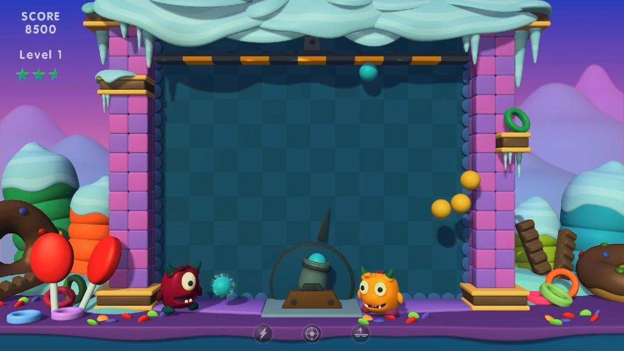 Bubble Monsters Gameplay PS4(Bust A Move Style Game) - YouTube