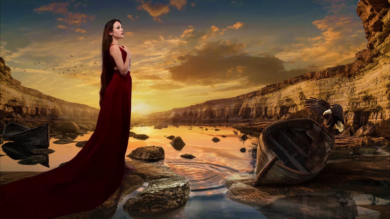 The wait | Work Process | Photomanipulation (#Photoshop ) - YouTube