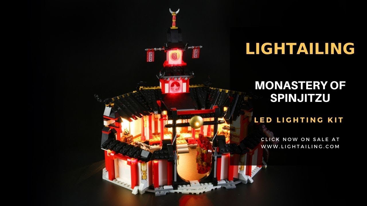 Lightailing Light Kit For Lego NINJAGO Monastery of Spinjitzu 70670 ...