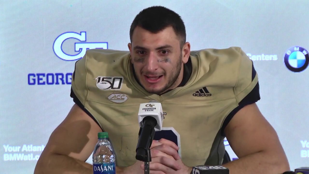 2019 Football Game 12: Student-Athletes Postgame Press Conference - YouTube