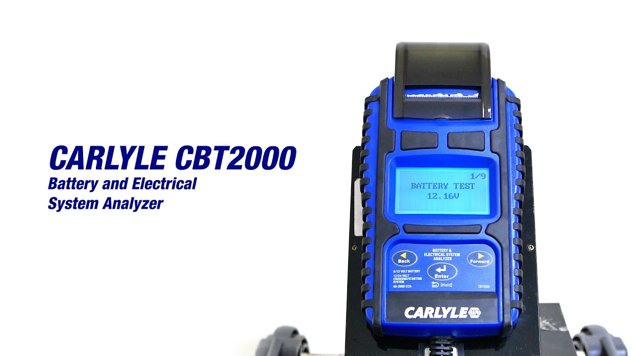 Quick Overview of CBT2000 from Carlyle - YouTube