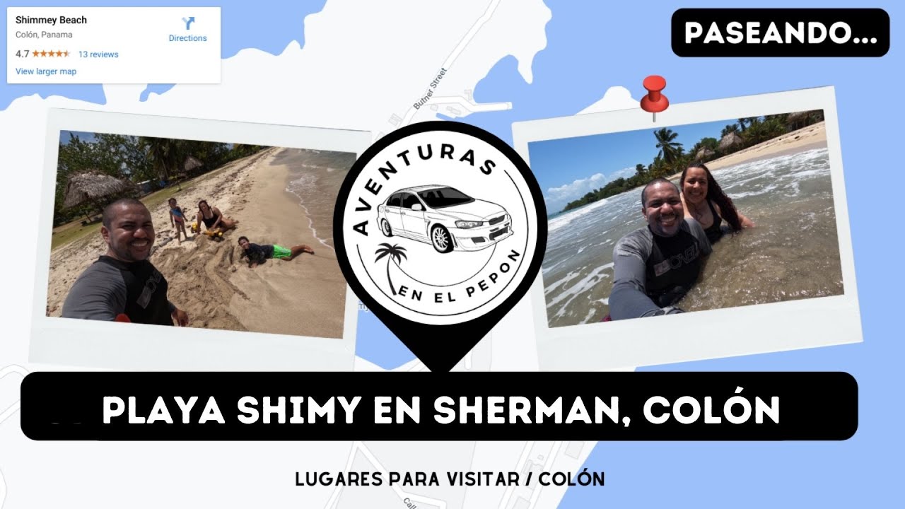 Playa Shimy 🏝️ en Sherman, Colón | 🇵🇦 - YouTube