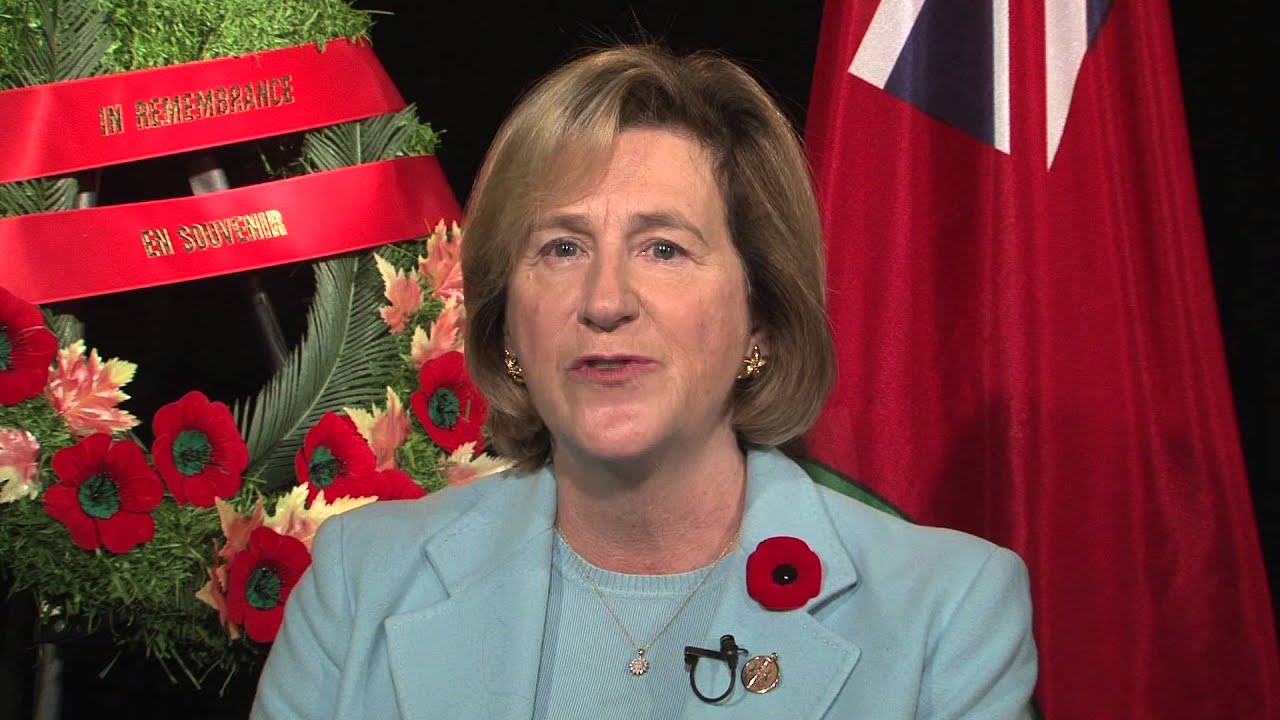 Hon Helena Jaczek Remembrance Day 2014 - YouTube