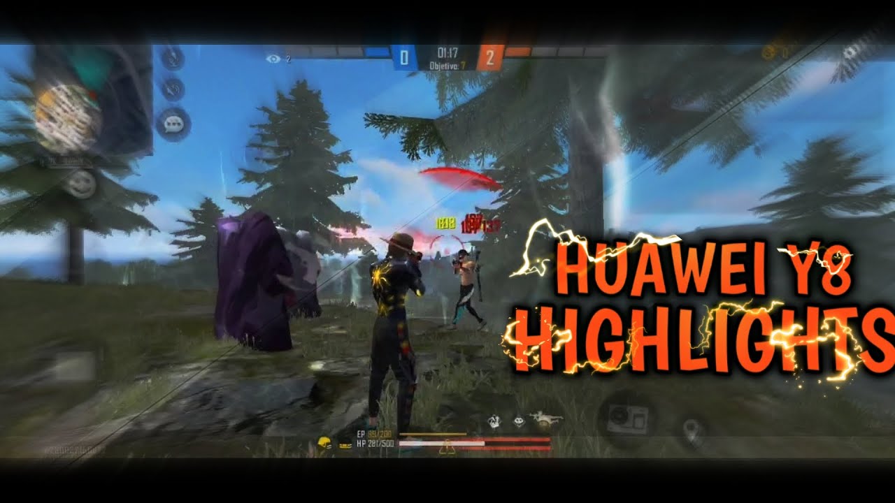 Highlights con un huawei Y8 / Free Fire / - YouTube