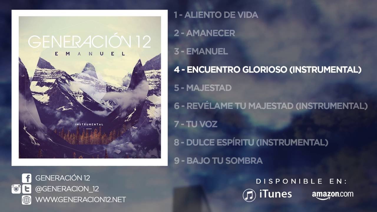 Generación 12 - Encuentro Glorioso (Instrumental) - YouTube