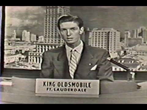 WTVJ TV Ralph Renick Reporting October 6, 1953 - YouTube