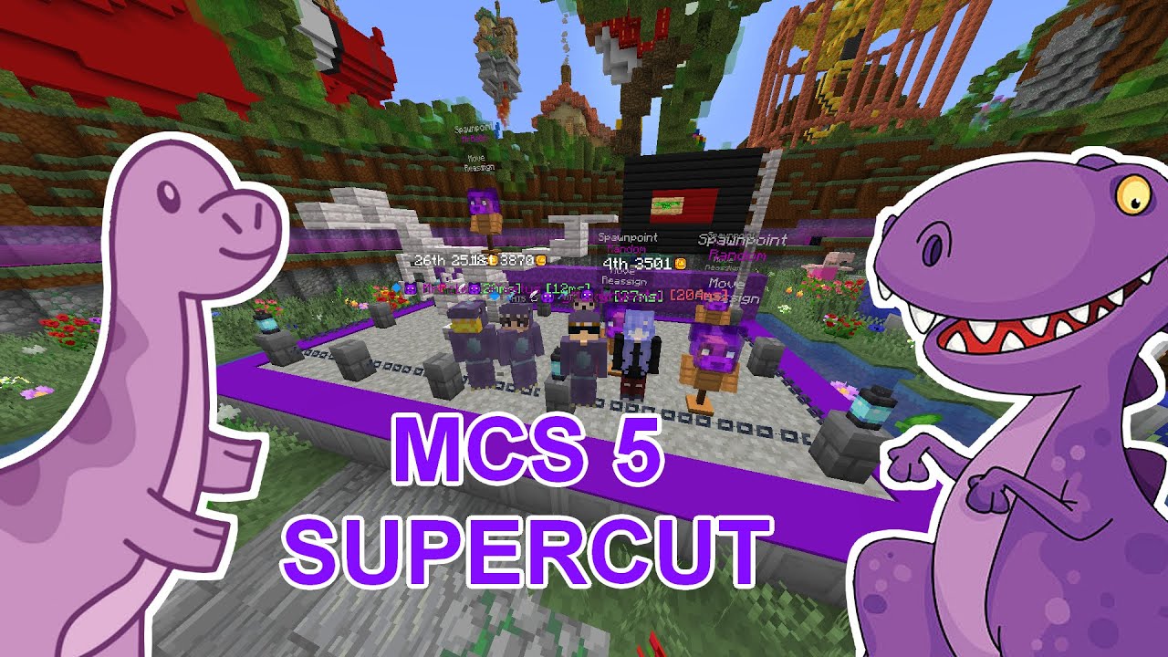 SHOWDOWN BUT DINO SAUR || MCS 5 w/ Bebb, Krys and Yeetus - YouTube