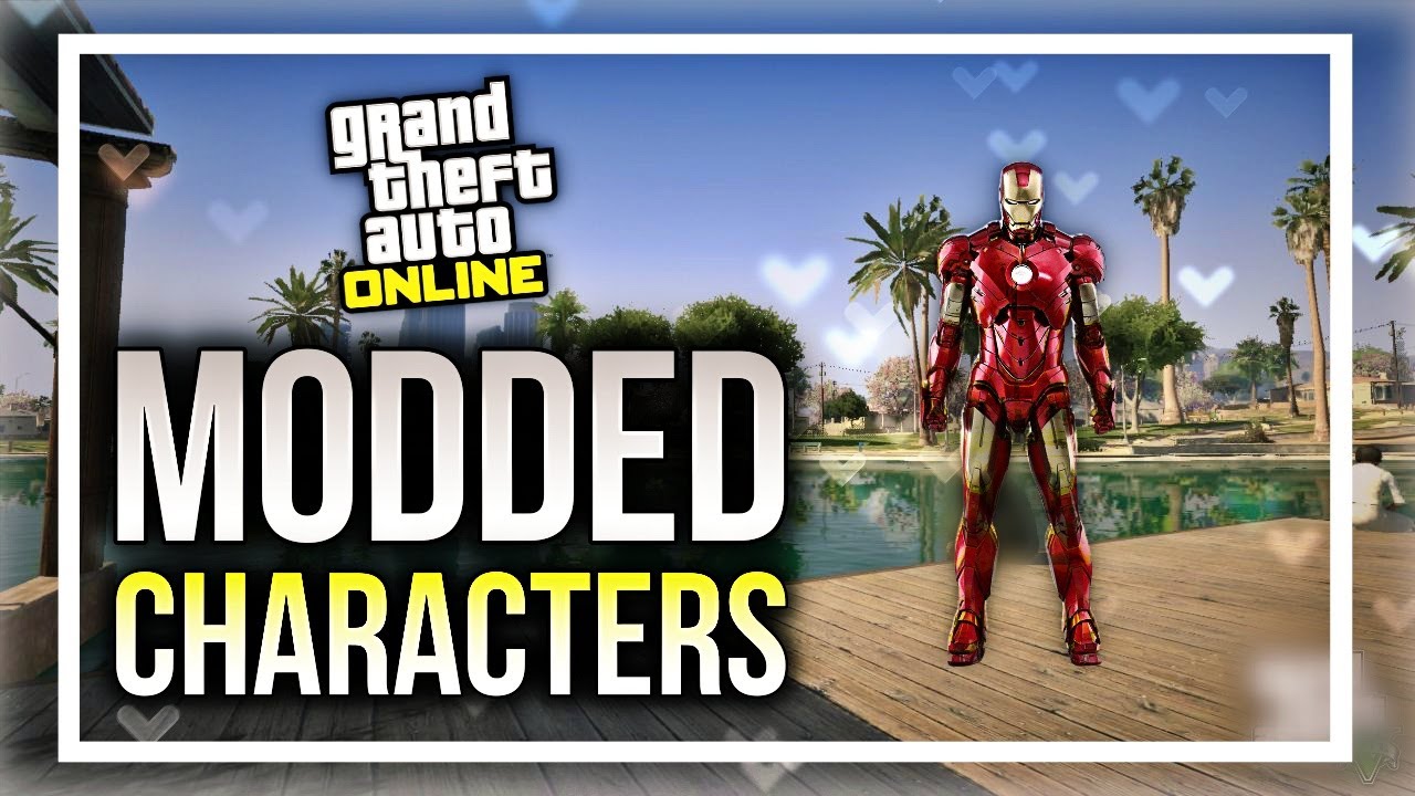 GTA 5 - *CUSTOM CHARACTER MODELS #2!* (PS4 NEXT-GEN MODS) - YouTube