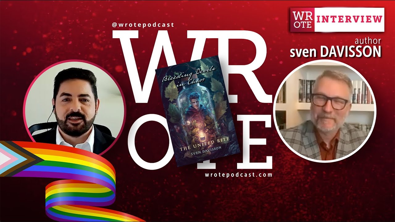 WROTE #authorinterview | Sven Davisson - Satori Press | S09E22 - YouTube