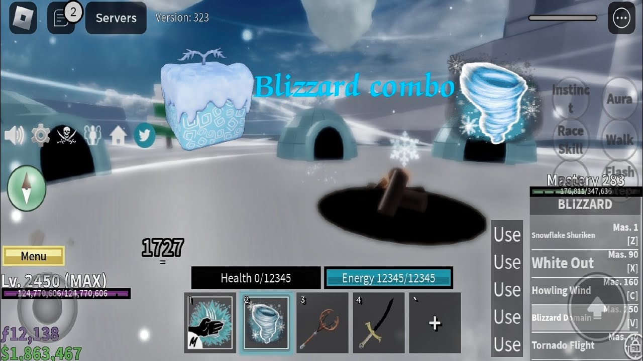 easy blizzard combo(คอมโบผลพายุหิมะแบบง่ายๆ) - YouTube